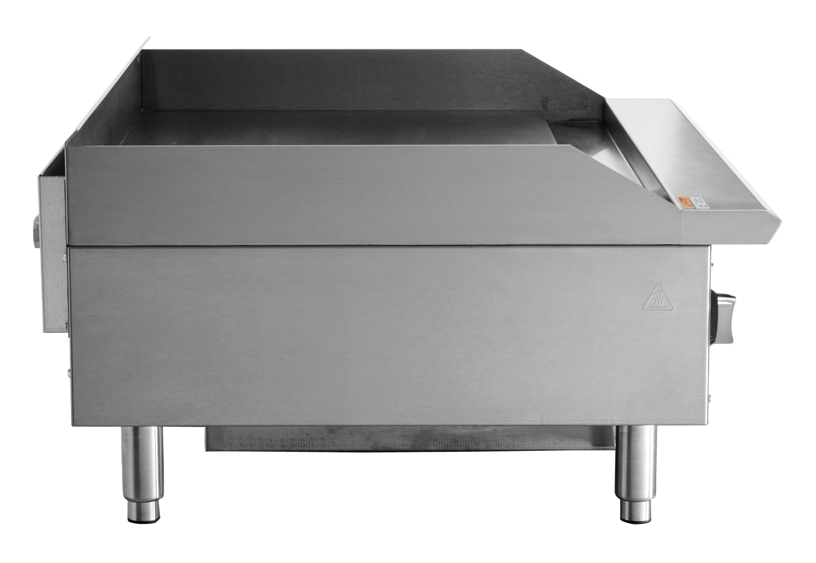Kratos 29Y-005 36" Commercial Restaurant Gas Countertop Griddle, Manual Controls, 3 Burners, 90,000 BTU Output