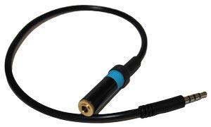 Headset Buddy Line-Level Audio Adapter with Built in Attenuation for iPhone, Smartphones, Soundboards and Mixers (iPhone-Mic-Line)
