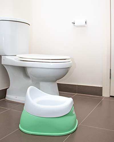 Little Chicks Easy-Clean Potty Training Toilet Chair, Built in Splash Guard and Slip Resistant - Model CK055