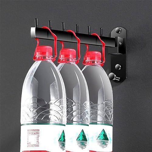 Haokaini 2pcs Laundry Hangers Wall Mounted Clothes Hanger Rack Foldable Stainless Steel Heavy Duty Clothing Drying Rack for Laundry Room Bathroom Balcony Utility Room