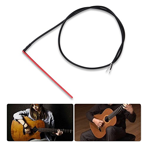 Alomejor Guitar Piezo Pickup 1Pc Sensitive Under Saddle Piezo Bridge Pickup for Folk and Classic Guitar