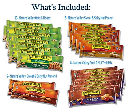 Veratify - Healthy Snacks To Go, Healthy Mixed Snack Box & Snacks Gift Variety Pack – Arrangement for office or Home – Granola Bars, Care Package (66 Count)
