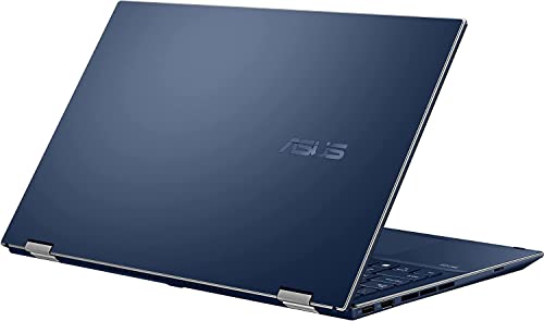 Best Notebooks New Zenbook Pro 15 Flip Q539ZD 15.6-inch OLED 2-in-1 Touch Screen Laptop 12th Gen i7-12700H Intel Arc A370M Graphics, 4GB GDDR6 Window Hello Active Stylus (8TB SSD|16GB RAM|11 Pro)