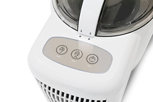 Mr. Freeze EIM-700 Self-Freezing Self-Refrigerating Ice Cream Maker, Frozen Yogurt, Sorbet, Gelato Treat, 1.5 Pint, White