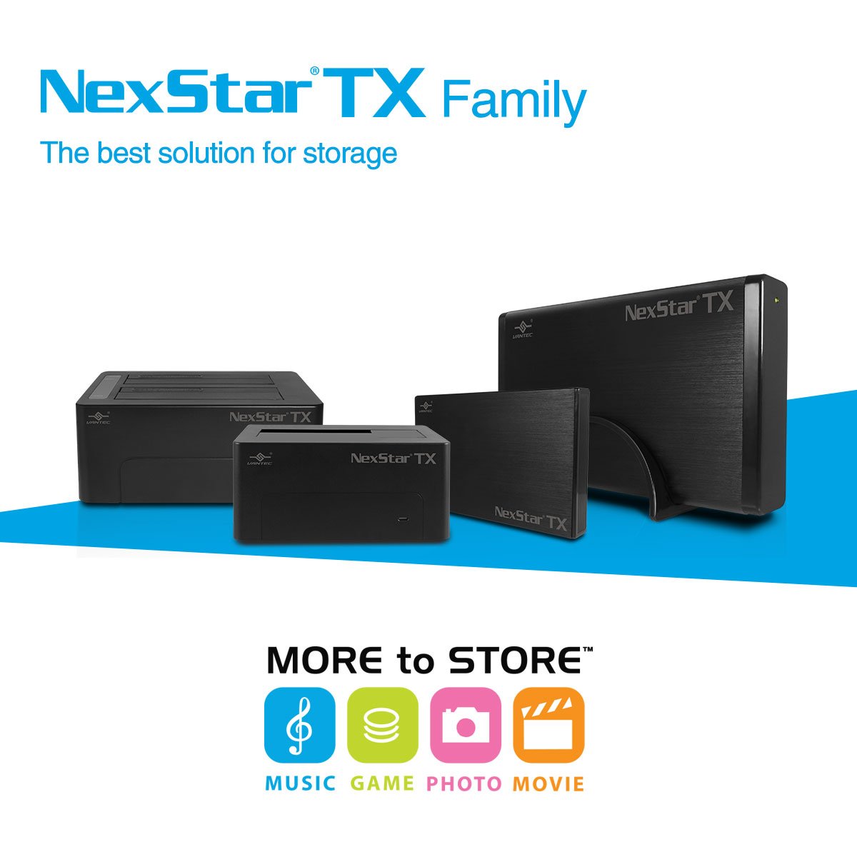 Vantec NexStar Hard Drive Duplicator - USB 3.0 (NST-DP100S3)