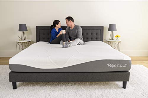 Perfect Cloud Made in The USA UltraPlush Charcoal-Infused 10-inch Memory Foam Mattress - Bed-in-a-Box (Full)