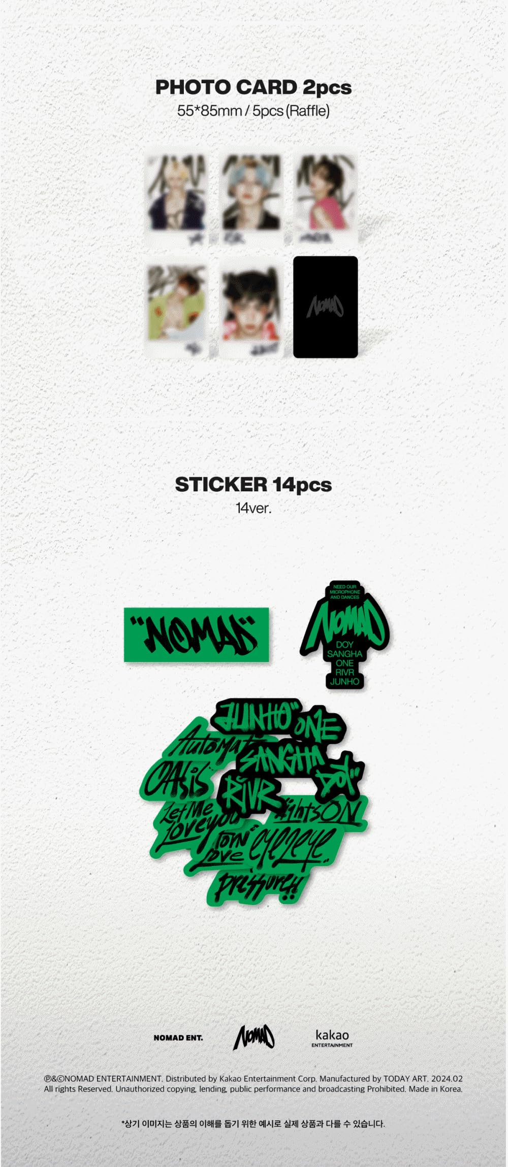 Dreamus NOMAD - 1st EP Album NOMAD, L200002904