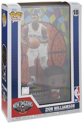 Funko Pop! Trading Cards: NBA - Zion Williamson, New Orleans Pelicans (Mosaic)