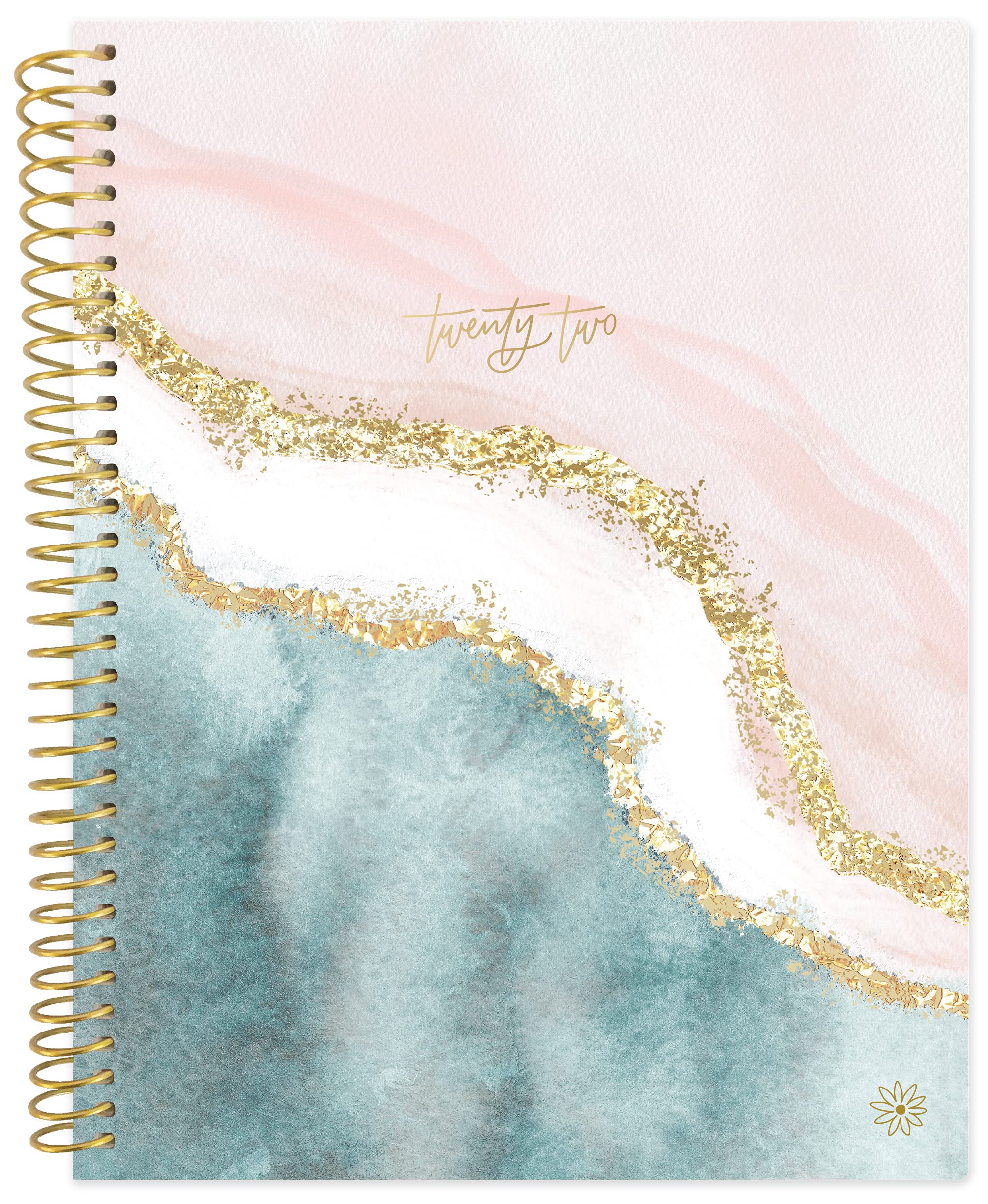 bloom daily planners 2022 (8.5" x 11") Calendar Year Day Planner (January 2022 - December 2022) - Weekly/Monthly Dated Agenda Organizer with Tabs - Daydream Believer