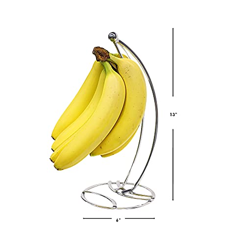 Home Basics Flat Wire Hanger Banana Tree