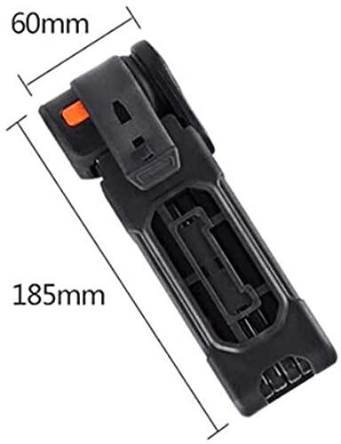 Anti-Theft Folding Bicycle Lock, Hard Alloy Steel, 79Cm, Mountain Bike Lock, Cycling Equipment Accessories
