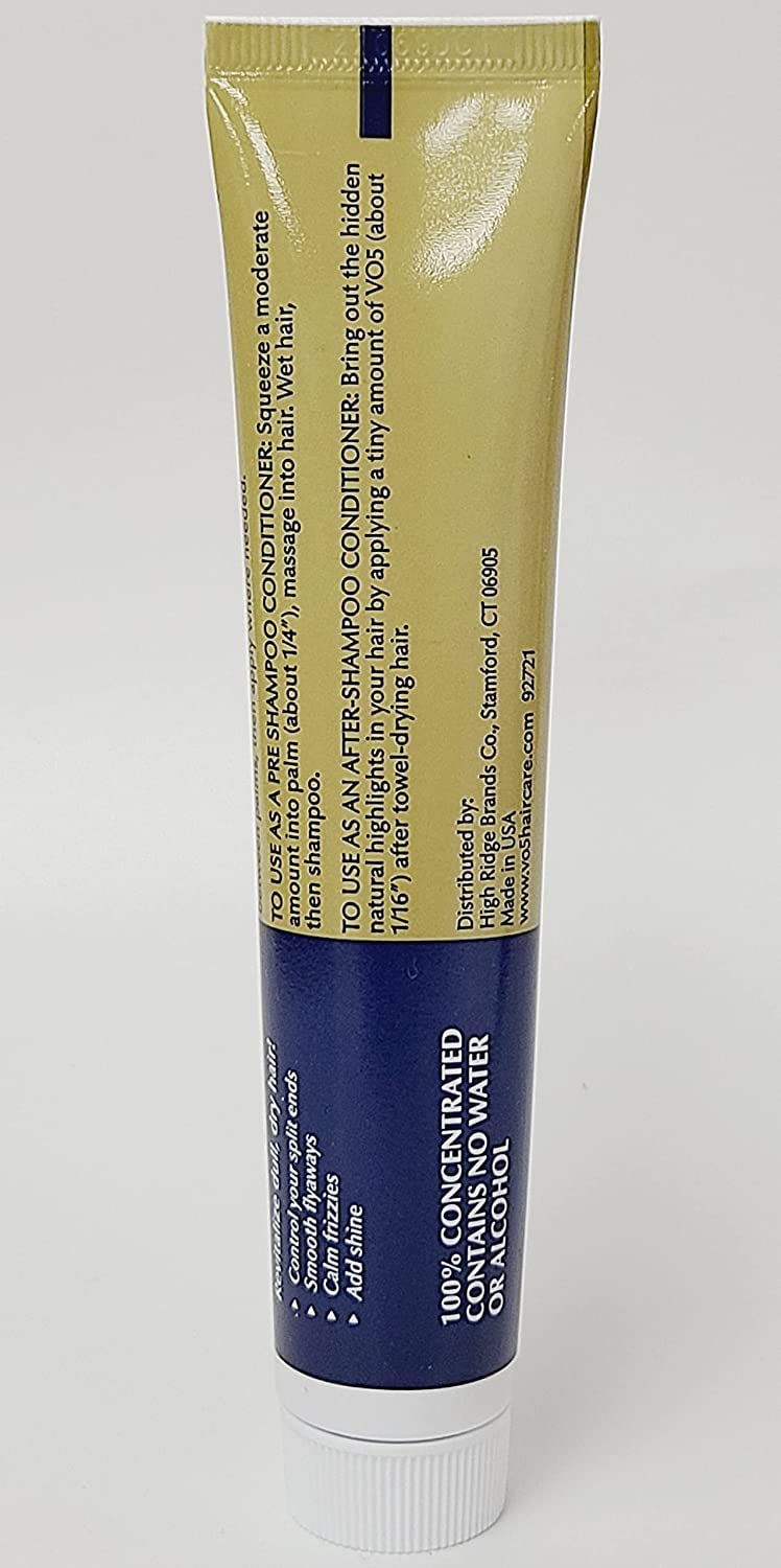 VO5 Cond Hairdressing NORM/DRY 1.5 OZ (Pack of 4)