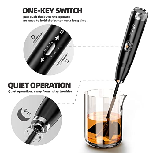 ISTOYO Premium Resin Mixer, Handheld Battery Epoxy Mixer for Saving Your Wrist, Epoxy Resin Mixer Pro, Resin Stirrer for Resin, Resin Molds, Silicone Molds Mixing, DIY Crafts (Included 4 pcs Paddles)