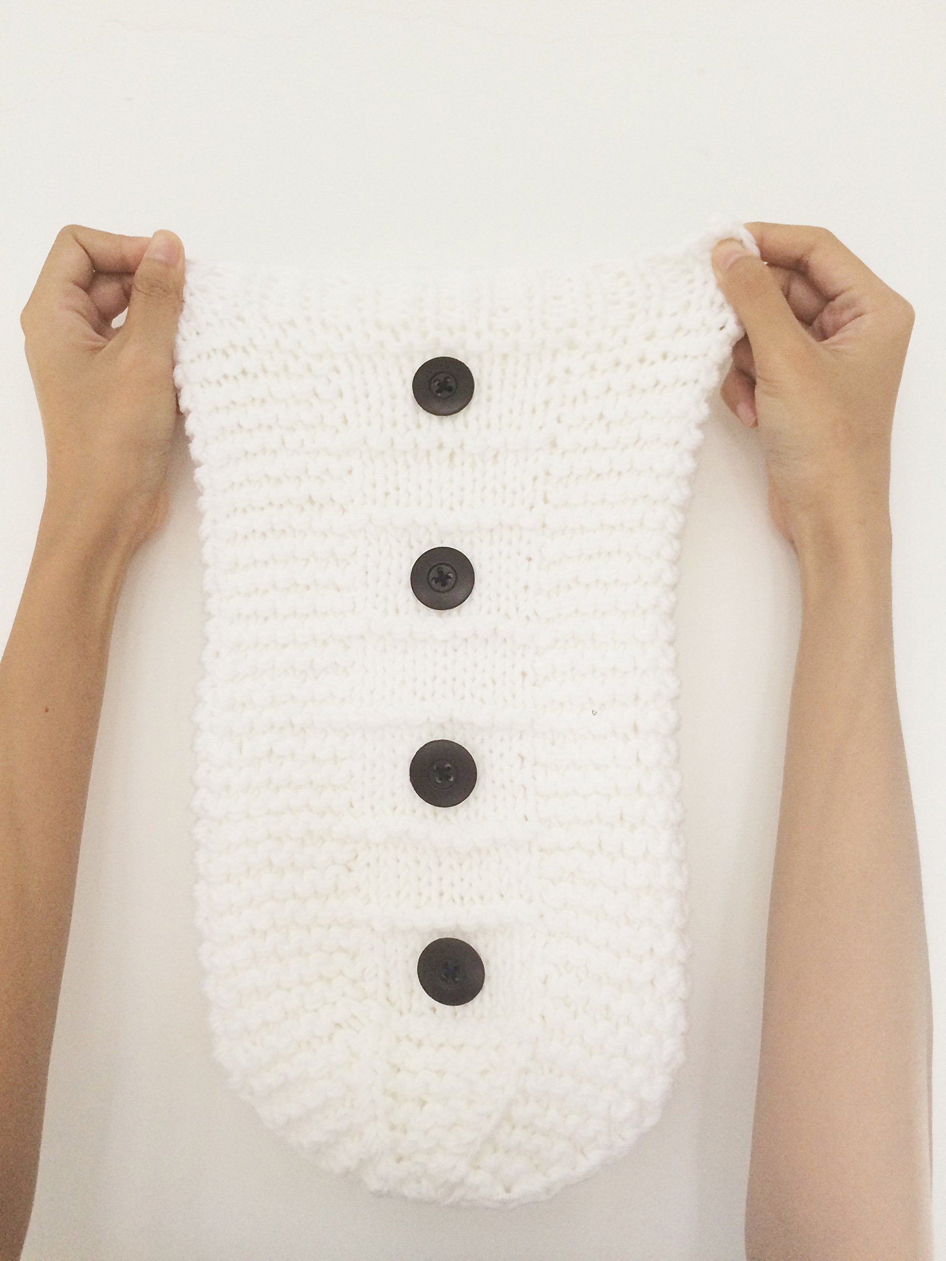 Newborn Baby Boy Girl Photography Pros Sleeping Bag Costume Outfits Crochet Knitted Wrap Swaddle