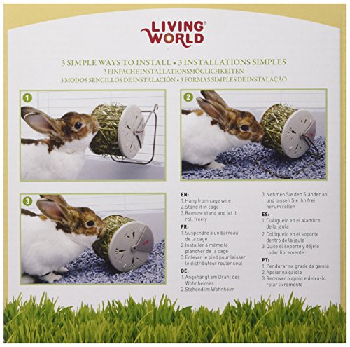 Living World Hay Feeding Station for Pets