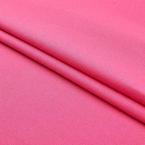 James Thompson 9.3 oz. Canvas Duck, Snap Pink, Fabric by The Yard