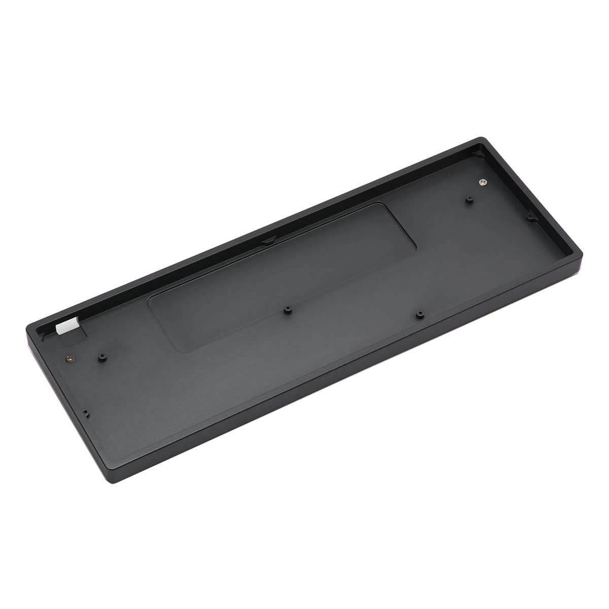 BGKYPRO Anodizing Aluminum CNC-machined Stylish Mechanical Keyboard Case for 60% Mechanical Gaming Keyboard Compatible GH60 61 63 64 (Gray)
