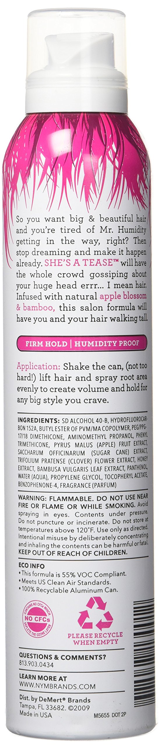 Not Your Mother's She's A Tease Volumizing Hairspray, 8 Ounce