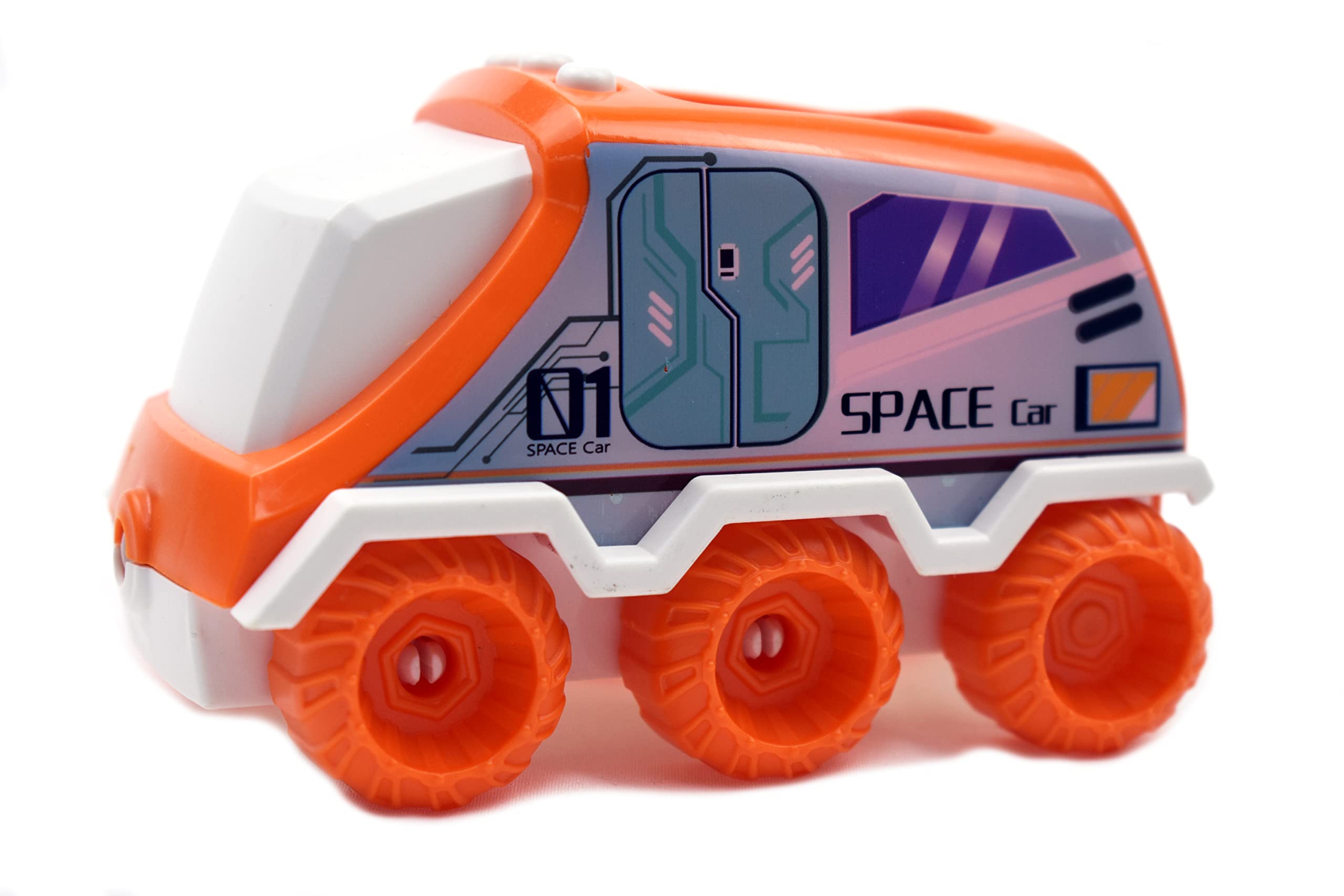 Azatemgo Space Playset, Set Toy Space Rover with Planet Picture Projection and 3 Astronaut Figure,Christmas Birthday Gift Age Over 3…