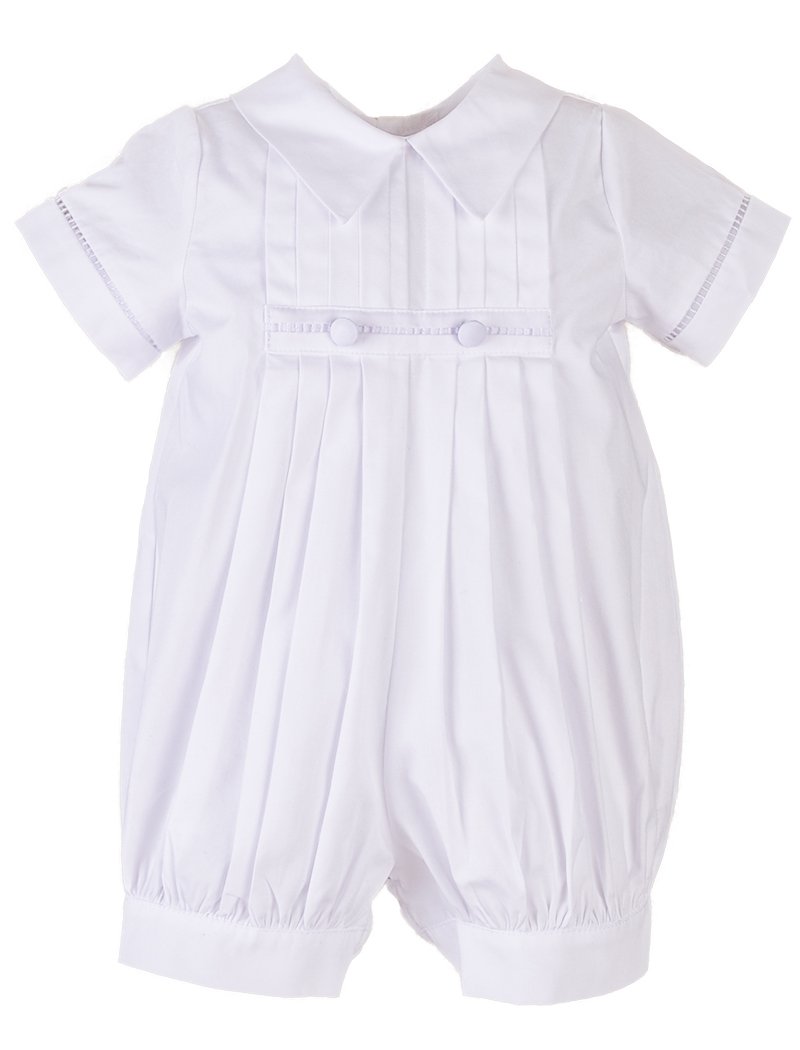 One Small Child David 9 Months Christening Baptism Blessing Outfit for Boys White