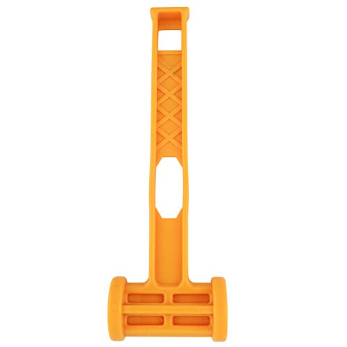 AUHX Portable Tent Hammer Hammer Plastic Ground Nails Hammer Other Outdoors Activities for Knock The Stake and peg to The Groud