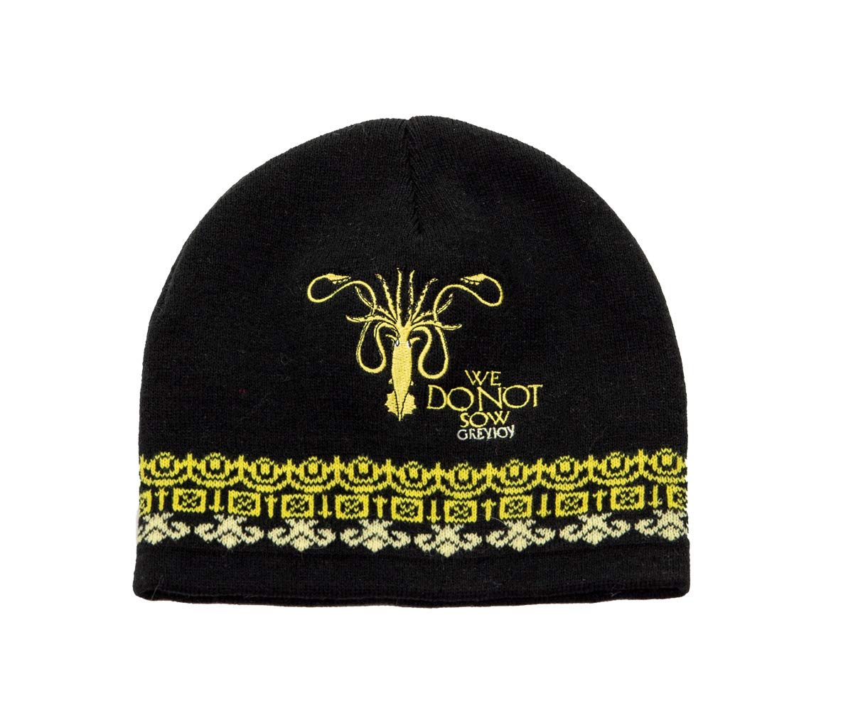 Game of Thrones Unisex Knit Winter Beanie (Greyjoy)