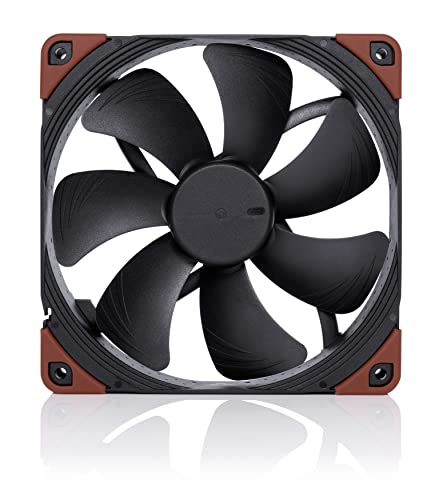 Noctua NF-A14 iPPC-24V-2000 Q100 IP67 PWM, Heavy Duty Cooling Fan, 4-Pin, 2000 RPM, 24V Version (140mm, Black)