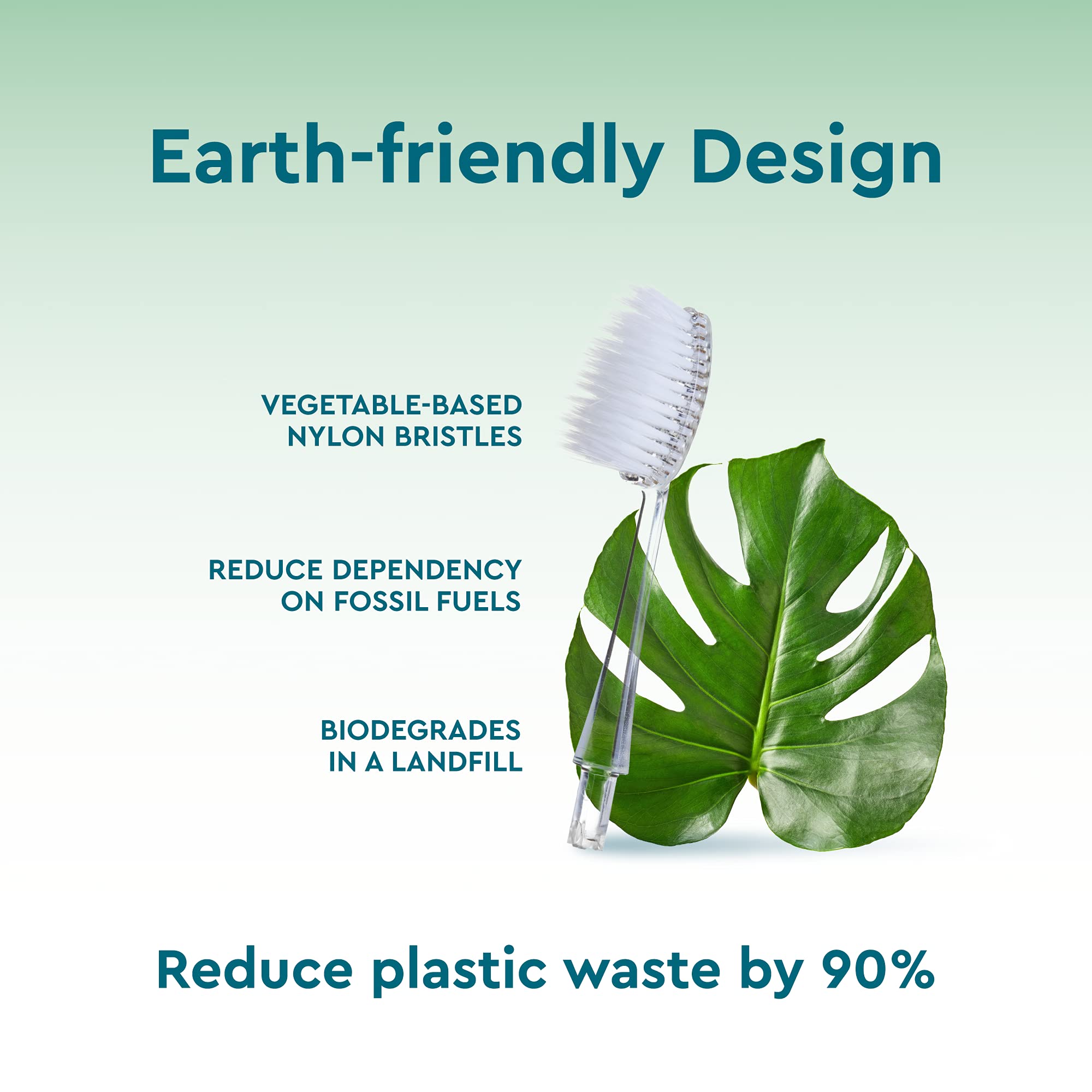 RADIUS Toothbrush Replacement Brush Heads 2-Count Improve Gum Health & Reduce Gum Issues - Super Soft - Pack of 6