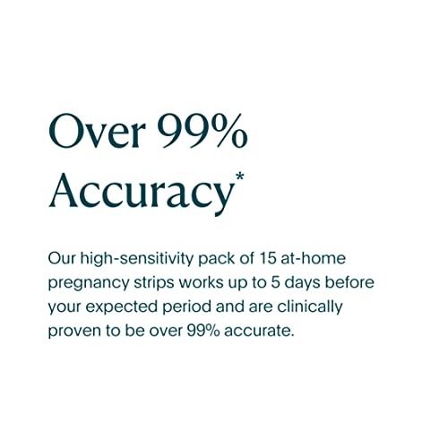 Natalist Pregnancy Test Strips Early Detection for Women Clear & Accurate Results Ease Your Mind up to 6 Days Before Missed Period - 15 Count