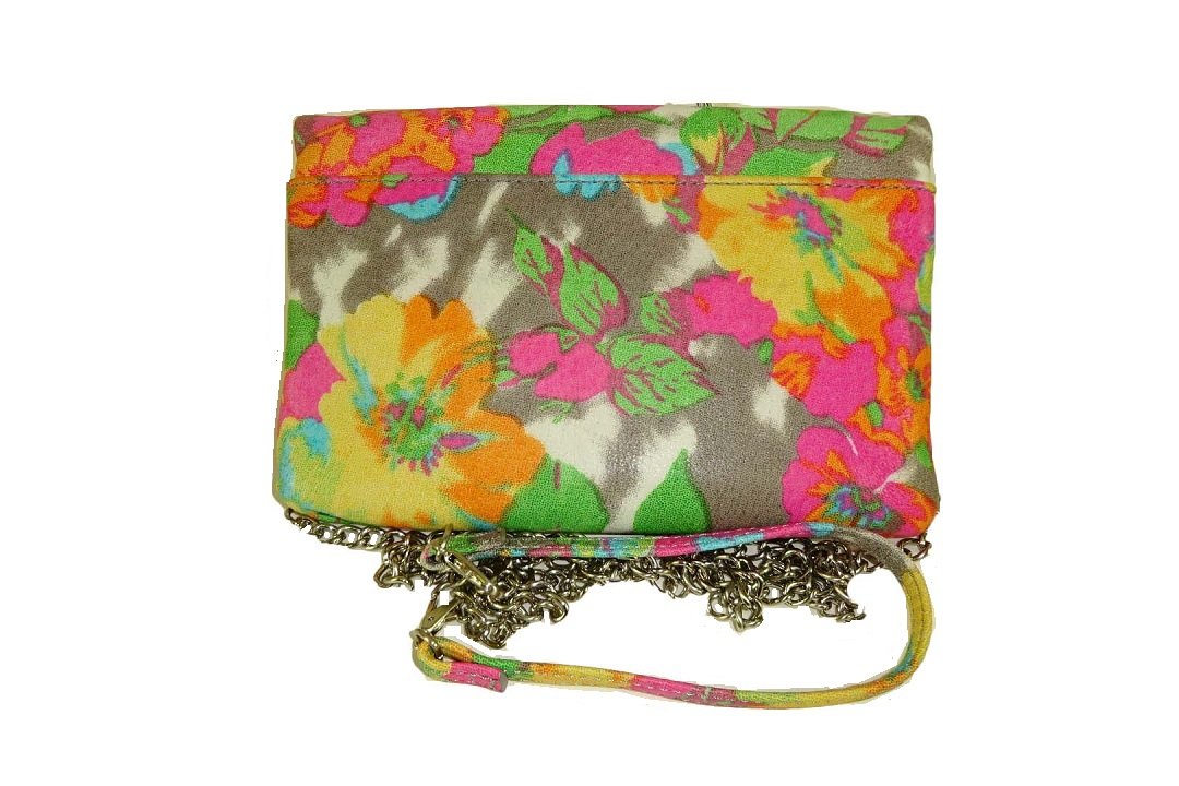 Hobo Daria Lush Tropics Leather Crossbody Handbag