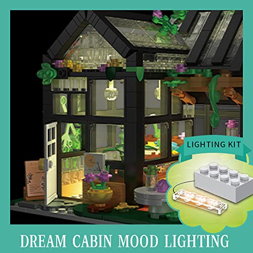 Mesiondy Flower House Building Set, Compatible with Lego Flower Friends House, Create a Warm and Beautiful Environment, Gift for Girls 6-12(567 Pcs)