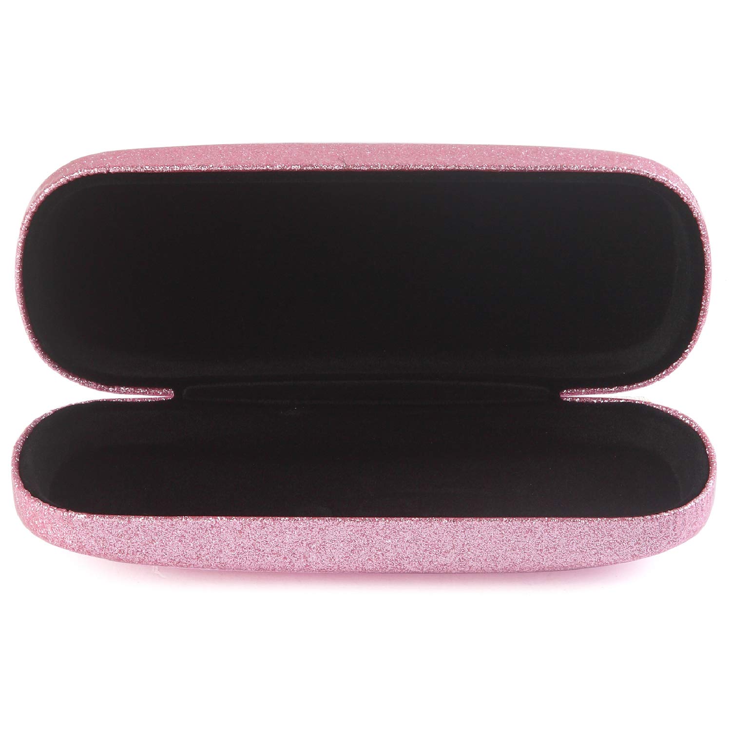 ALTEC VISION Glasses Case - Medium Size - Fits Most Glasses and Sunglasses Case (Shiny Pink)