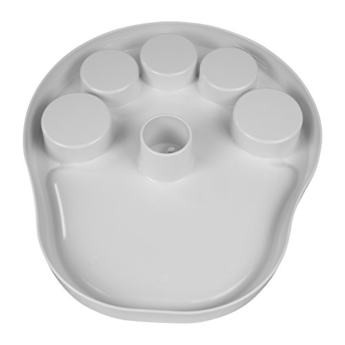 Wise 3070-710 Party Platter Table White with Post