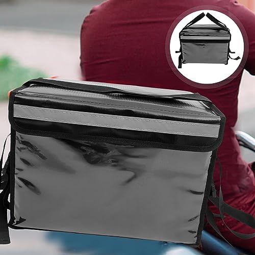 HEMOTON Insulated Food Delivery Bag, 32LReusable Warming Bag with Sturdy Zipper for Food Delivery & Grocery Shopping, Durable, Heavy Duty, Large Size