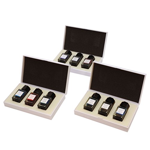 Pilot Iroshizuku Mini Fountain Pen Ink - 15 ml Bottle 3 Colors Set - AMA/FG/SY (Japan Import)