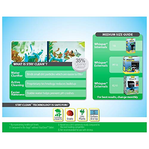 Tetra 41002 Stay Clean Bio-Bag Medium 8 Pack