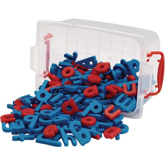 Really Good Stuff Ezread Color-Coded Magnetic Letter Kit with Storage Bin â Magnetic Letters Make Spelling, Phonics, and The Alphabet Fun, Hands-On, and Interactive â 240 Letter Magnets