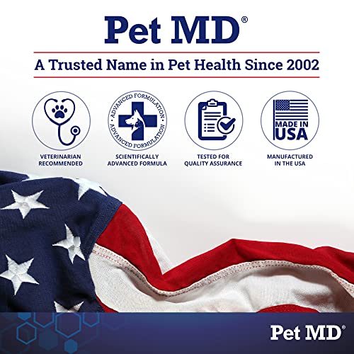 Pet MD - Canine Tabs Plus 365 Count - Advanced Multivitamins for Dogs - Natural Daily Vitamin and Mineral Nutritional Supplement - Liver Flavored Chewable Tablets