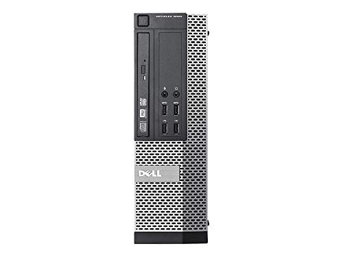 Dell Optiplex 9020 Desktop Bundle with Intel Core i5-4570, 16GB DDR3, 500GB SSD, Keyboard and Mouse, 2 24in Monitors, WiFi, Windows 10 Pro (Renewed)