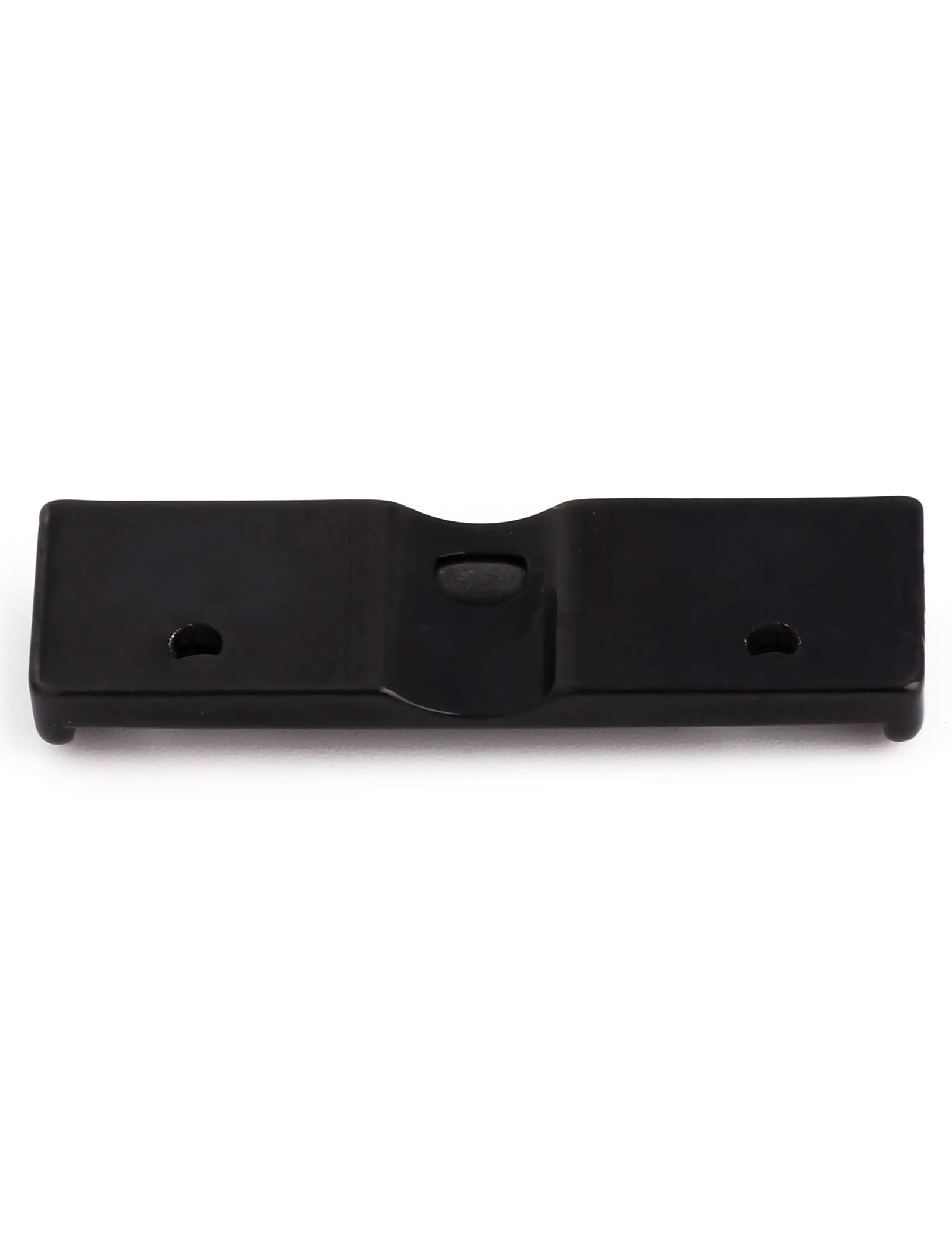 Holmer 6 String Metal Guitar Roller Nut 3 Saddles with Screws Compatible with Strat or Tele Electric Guitar Black.