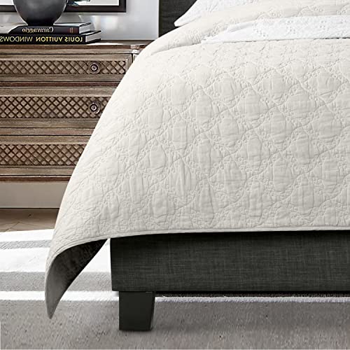Rosevera Atherine Upholstered Platform Bed Frame/Fabric Upholstered Bed Frame with Adjustable Headboard/Chesterfield-Styled/Wood Slat Support,Queen,Charcoal