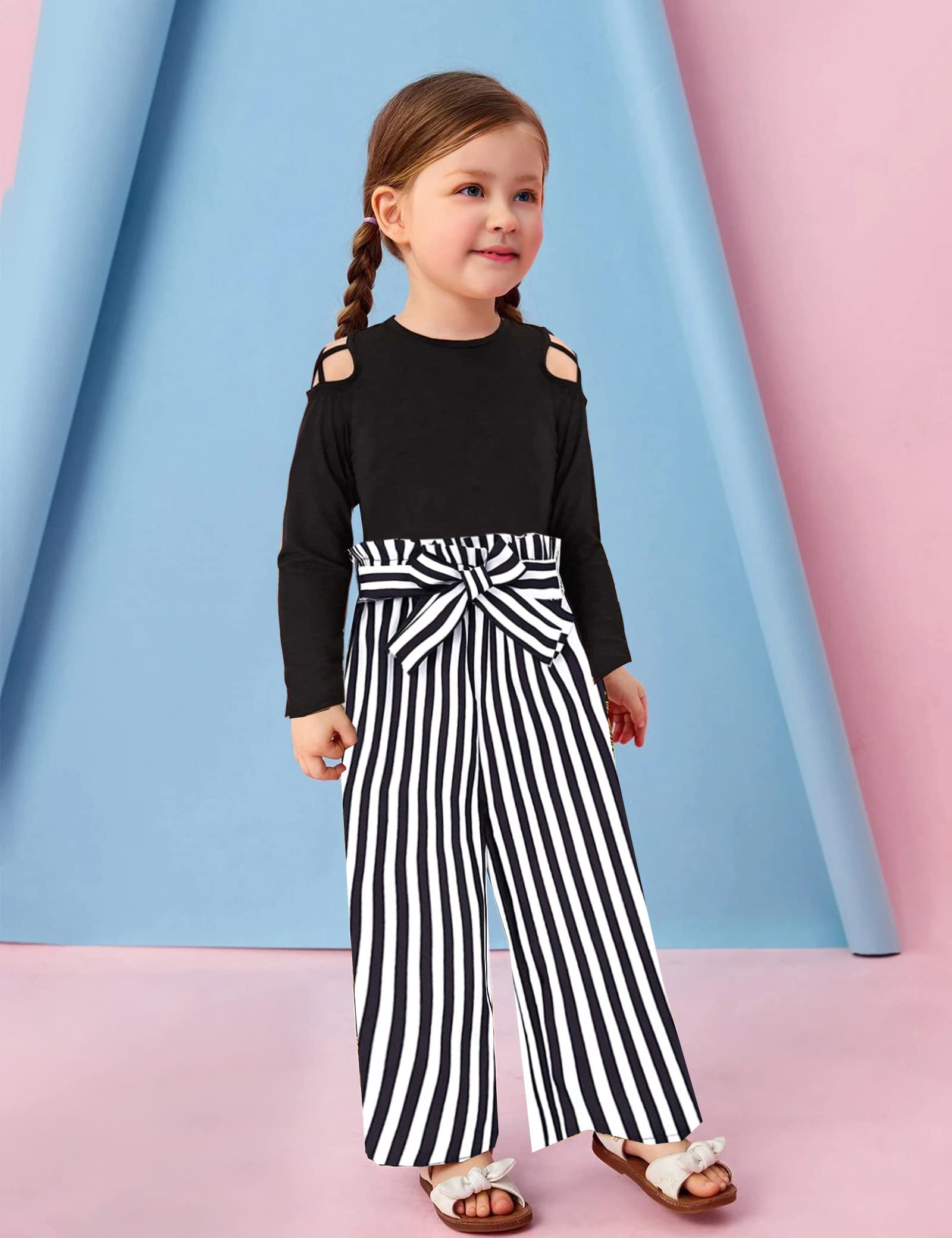 Aulyffo Toddler Girl Clothes Fall Outfits 5T 6T