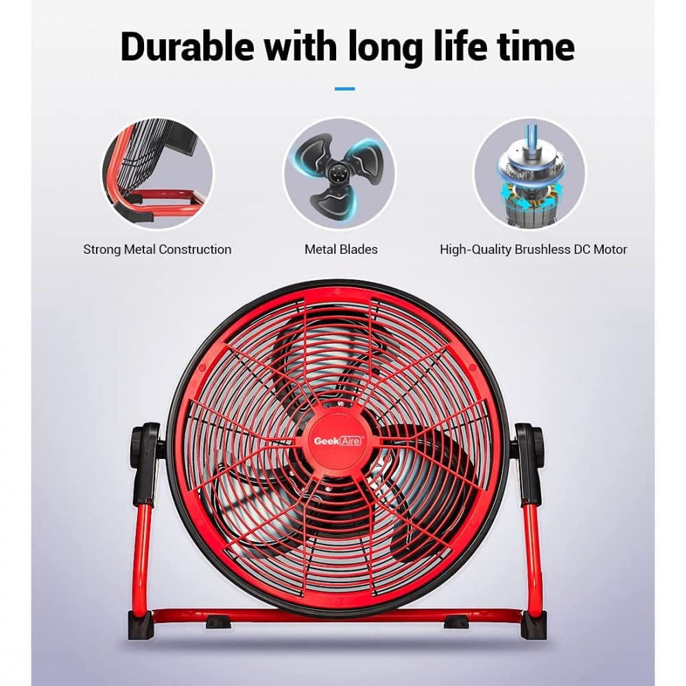 Geek Aire Wood Stove Fan, 3 Blades Wood Stove Fan Heat Powered