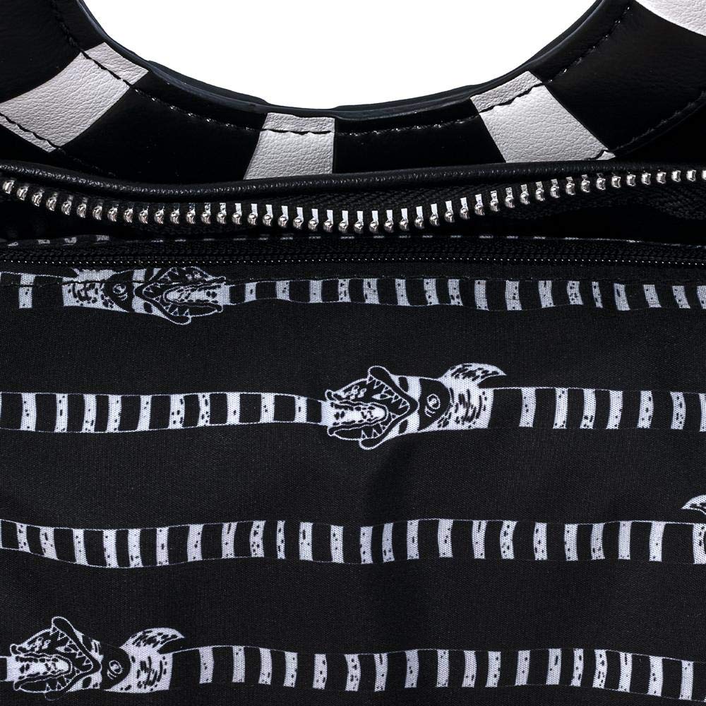 Loungefly x Beetlejuice Sandworm Handle Crossbody Bag