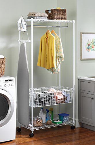 Whitmor Supreme Laundry Center, White