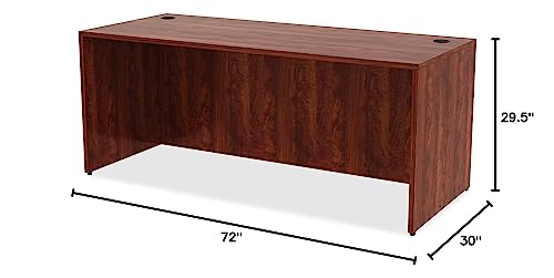 Lorell Essentials Desk, Cherry
