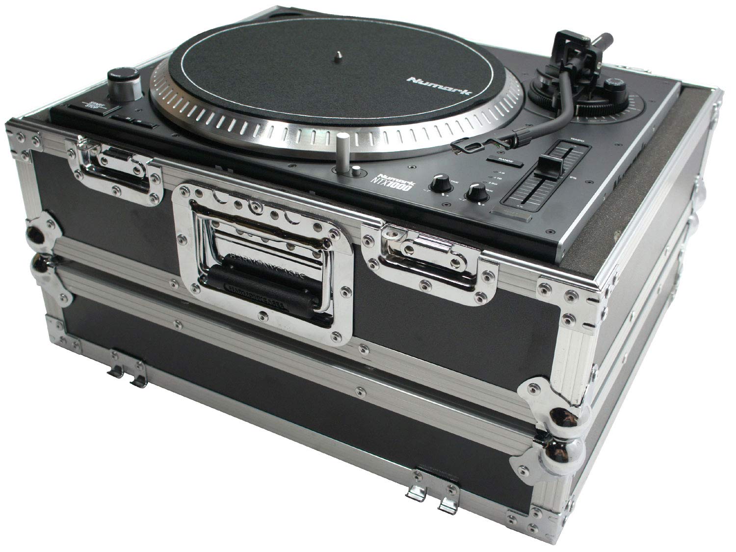 Harmony Audio HC1200E-1 Compatible with Audio-Technica AT-LP120 Flight Foam Turntable Custom Case