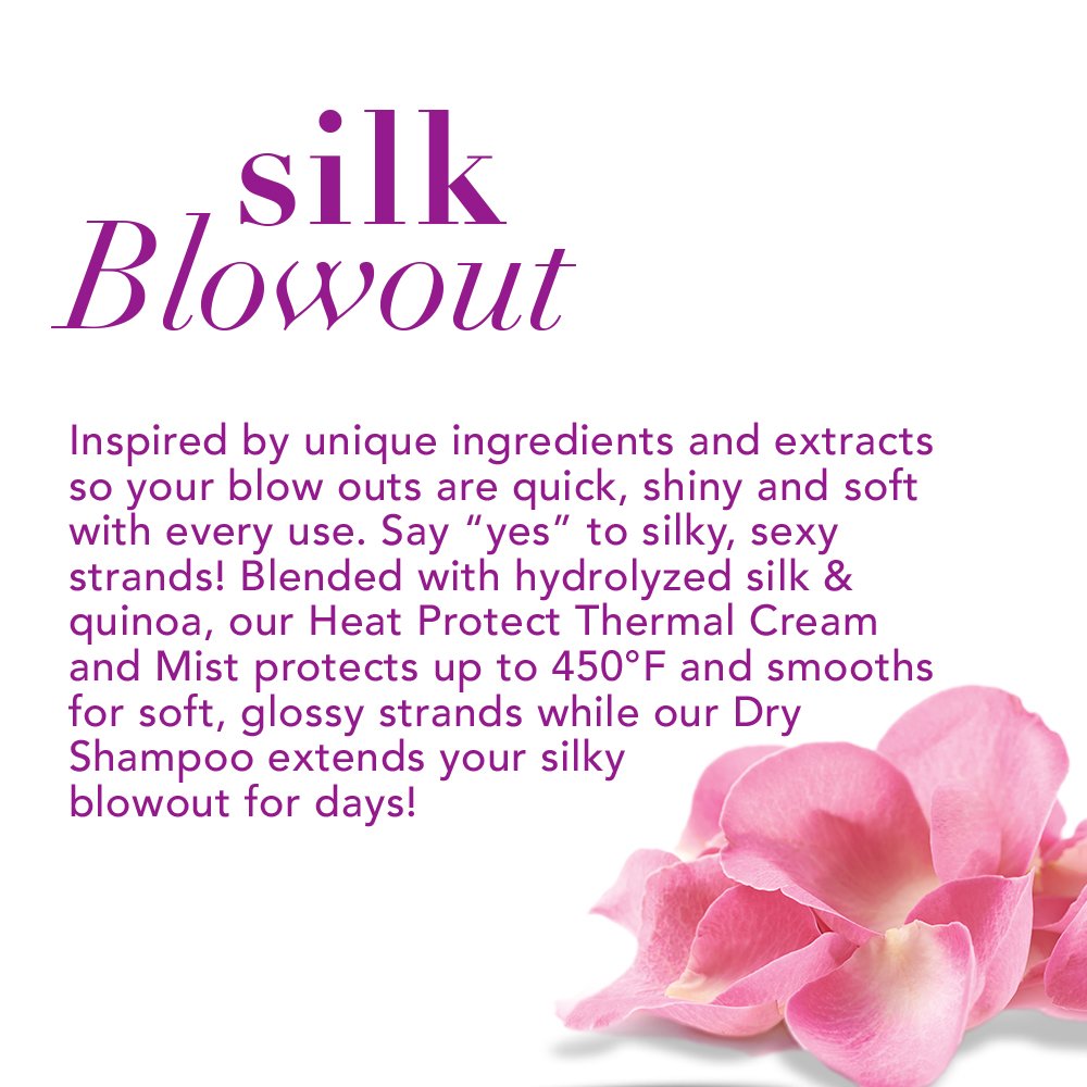 OGX Protecting + Silk Blowout Thermal Primer Cream, 5 Ounce (64051)