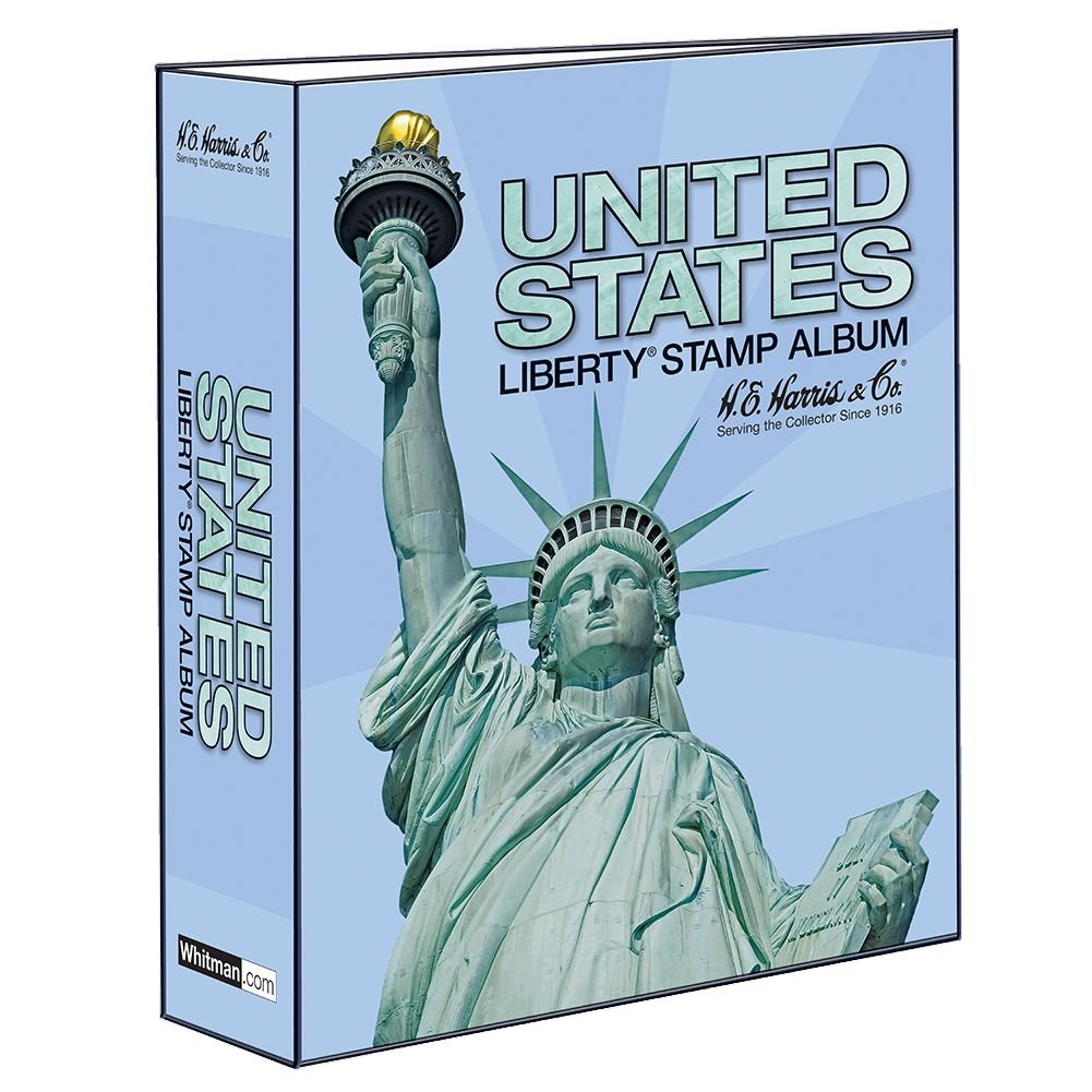 Harris USA Liberty Stamp Album with Pictures/Illustrations (Binder Only)