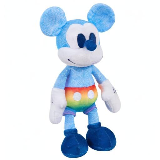 Just Play Disney Standard Pride Small Plush β Mickey Mouse, Kids Toys for Ages 2 Up, Amazon Exclusive
